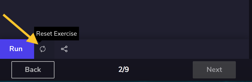 Reset Progress on a Course, Path, or Exercise – Codecademy Help Center