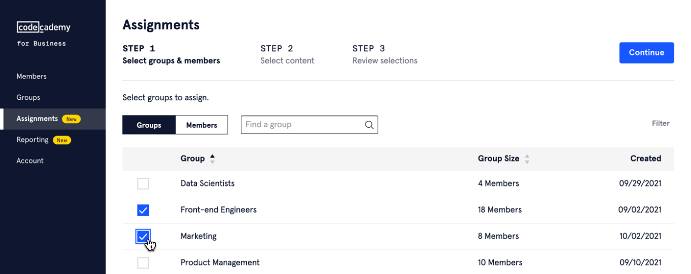 What is Content Assignment? – Codecademy Help Center